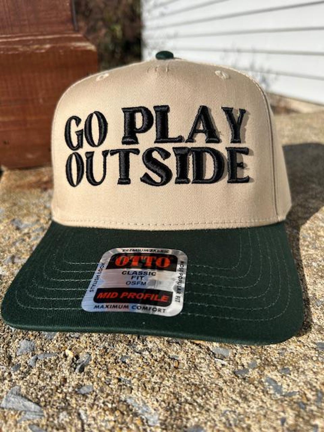 Go Play Outside - Trucker Hat - Color Options - Etsy