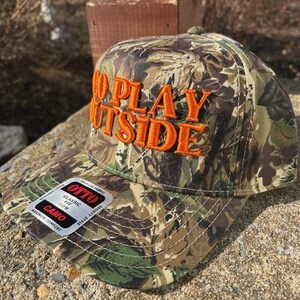 Go Play Outside - Trucker Hat - Color Options - Etsy
