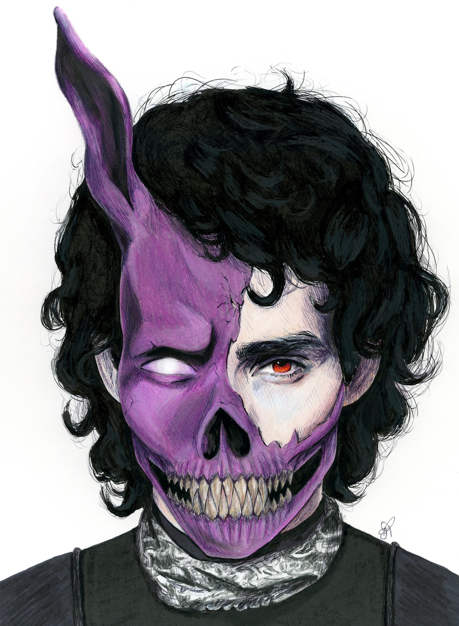 Corpse Husband Fan Art Print - Etsy