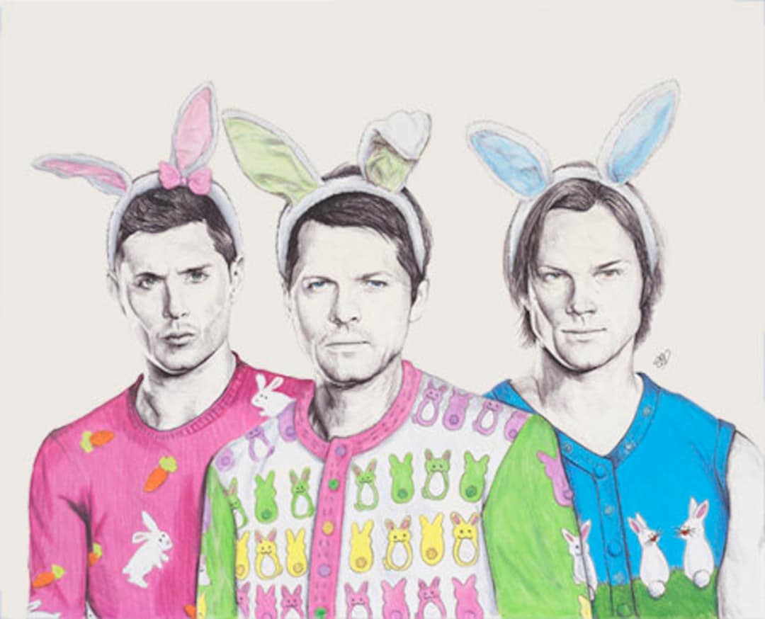 Dean Sam Winchester / Castiel / Supernatural / Jared Padalecki / Jensen ...