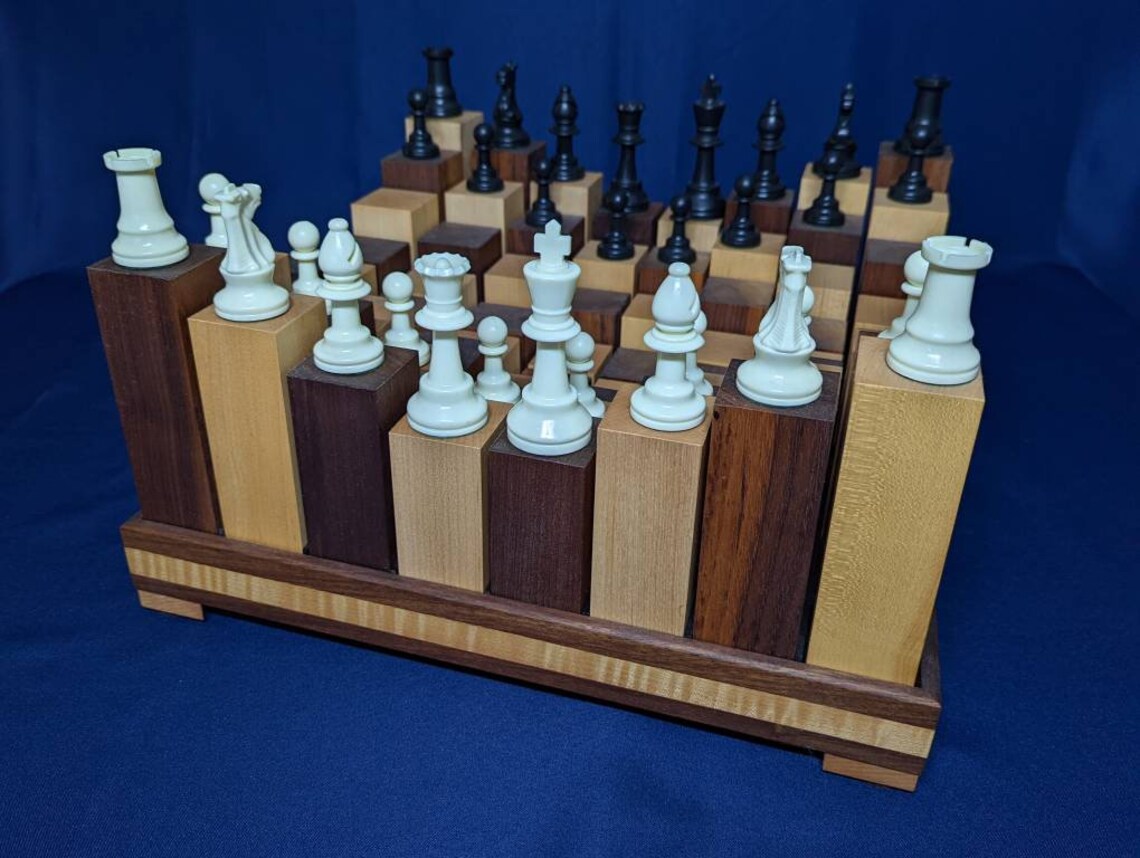 Play Chess at the Next Level With the Adjustable 3D Chess - Etsy