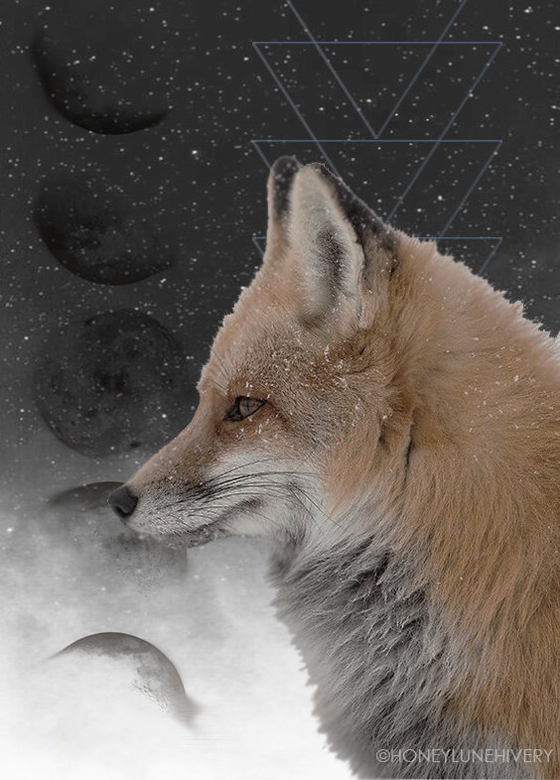 The Fantastic Mystic Fox Digital Download | Etsy