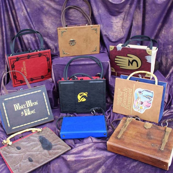 Book Purse - Etsy