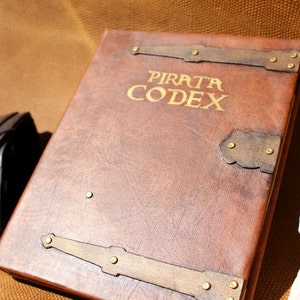 The Pirate Code (pirata Codex) Book Replica Custom Cover for iPad ...