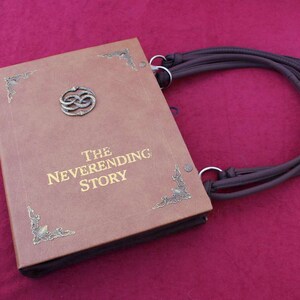 The Neverending Story Hand Bag - Custom Book Auryn Replica / Clutch ...