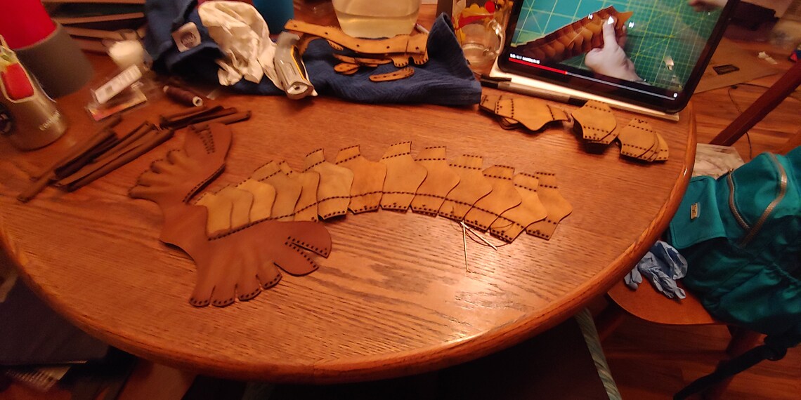 Facehugger Leather Face Mask & Kit | Etsy