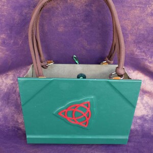 Charmed Book of Shadows Hand Bag - Custom Book Replica / Clutch / Purse ...