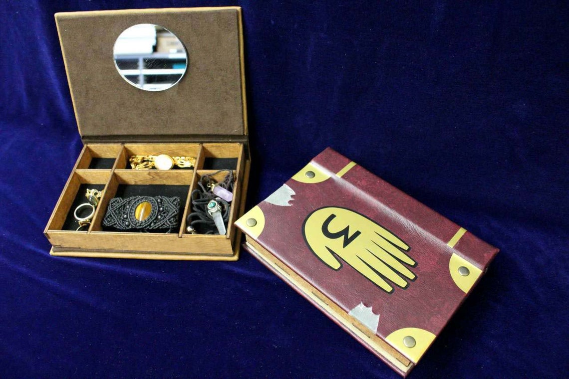 Gravity Falls Journal 3 Replica Jewelry Box – Hollow Book Replica ...
