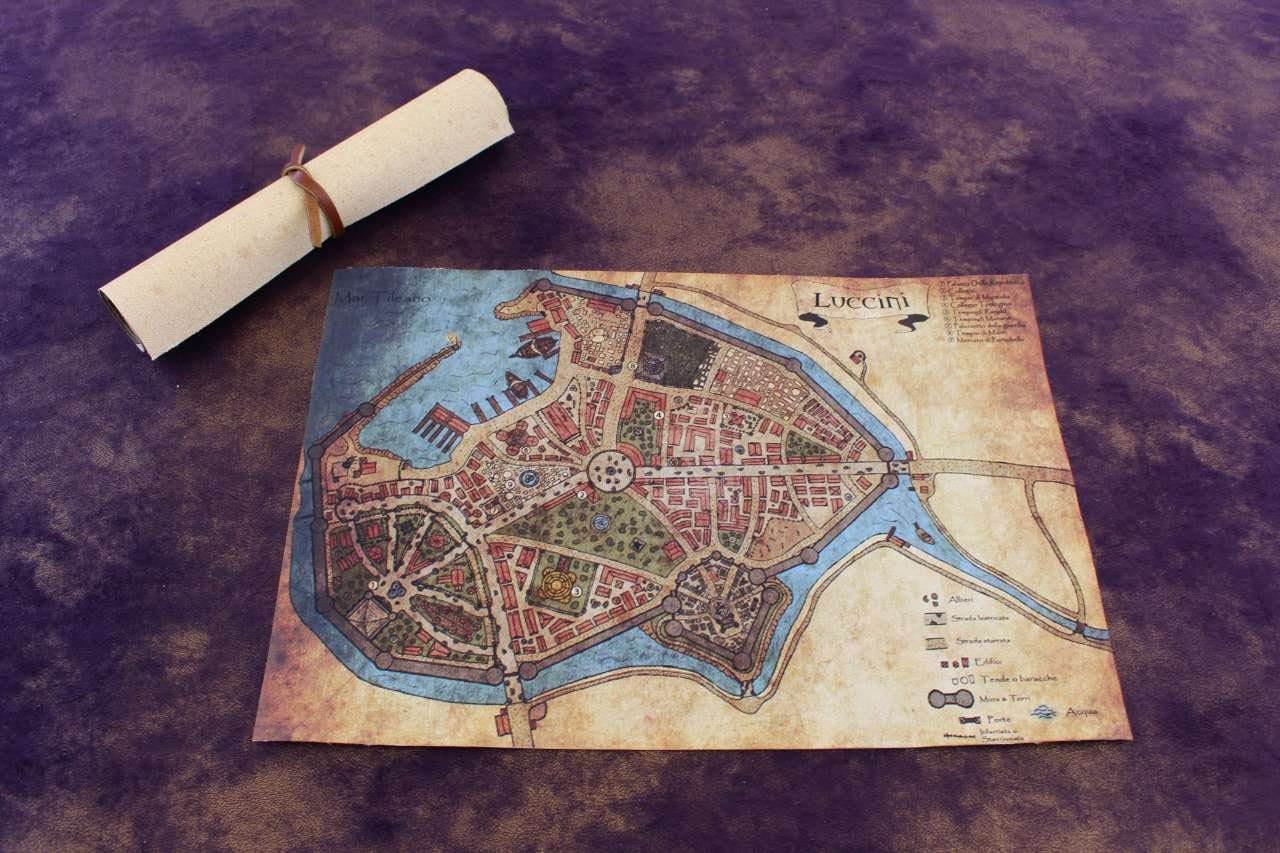 Custom RPG / Game Cloth Map Printing Service - Etsy Canada