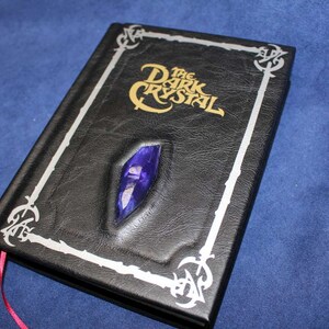 The Dark Crystal Leather Bound Book - Skeksis and Gelfling Leatherbound ...