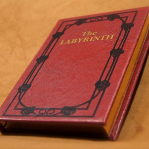 The Labyrinth Sarah's Book Replica - Leatherbound Novelization Prop ...