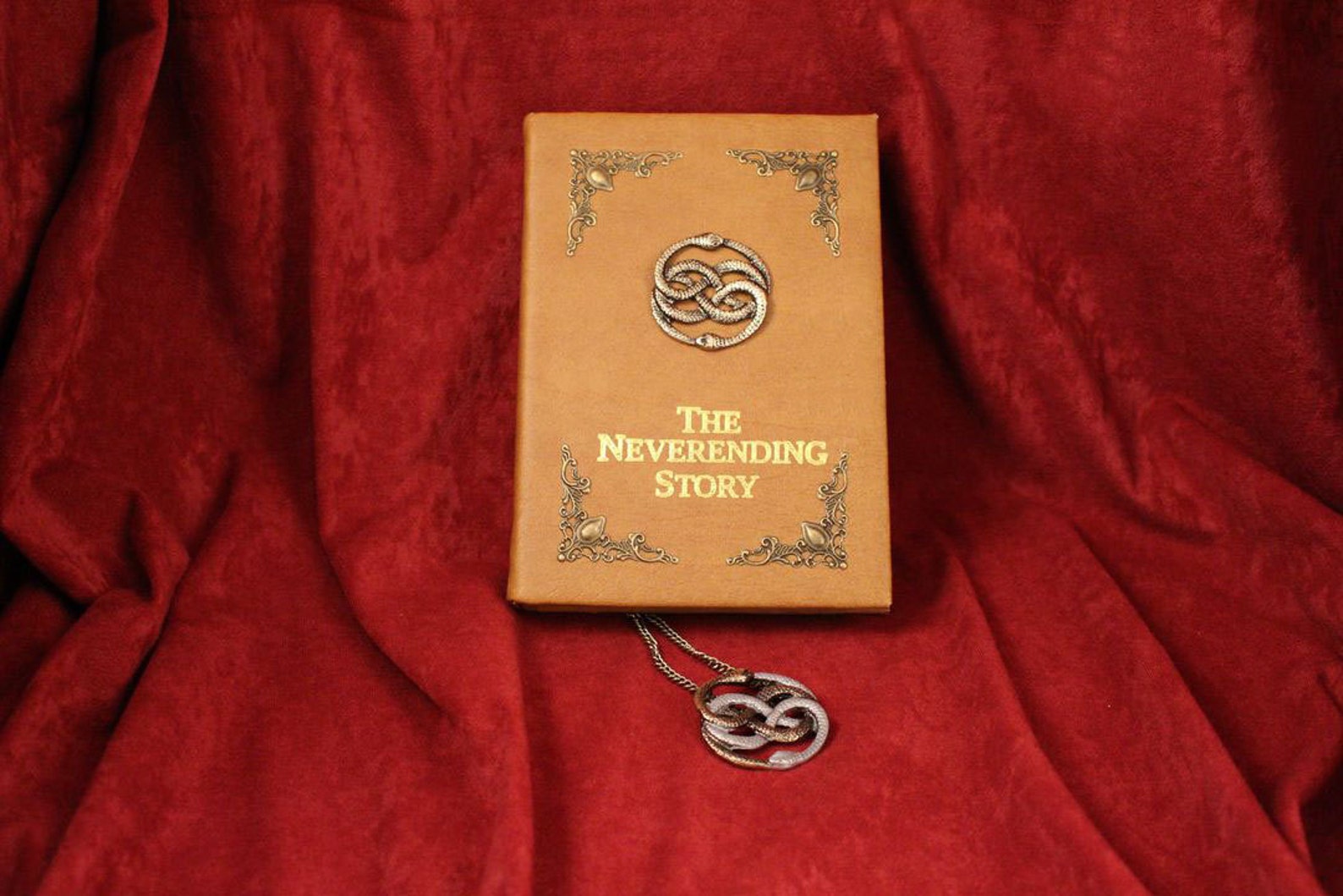 The Neverending Story Book Replica Cover for Ipad / Ereader / | Etsy