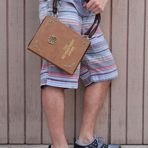 The Neverending Story Hand Bag - Custom Book Auryn Replica / Clutch ...