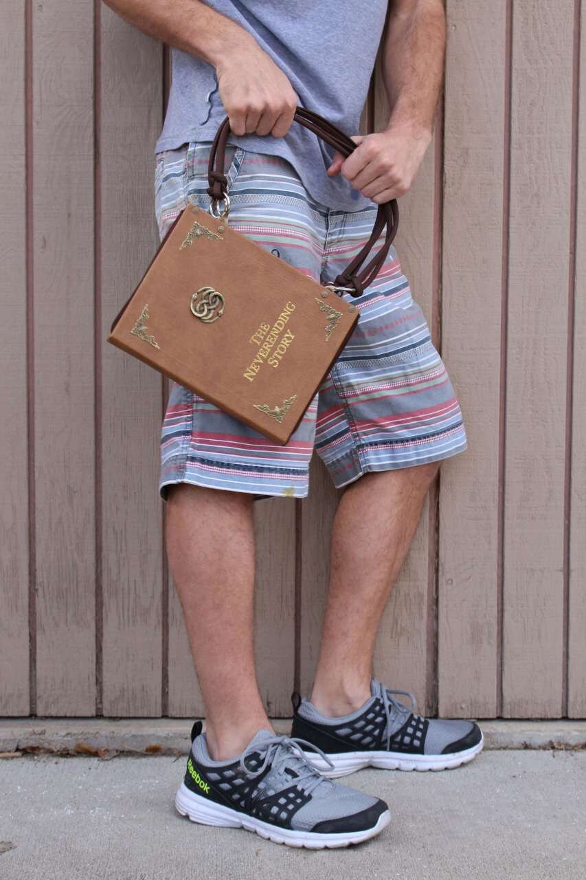 The Neverending Story Hand Bag - Custom Book Auryn Replica / Clutch ...