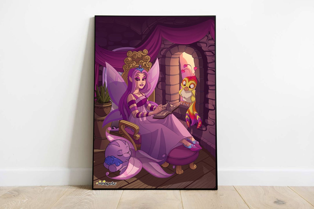 Neopets – Faerie Queen Fyora Poster (officially Licensed) - Etsy Australia