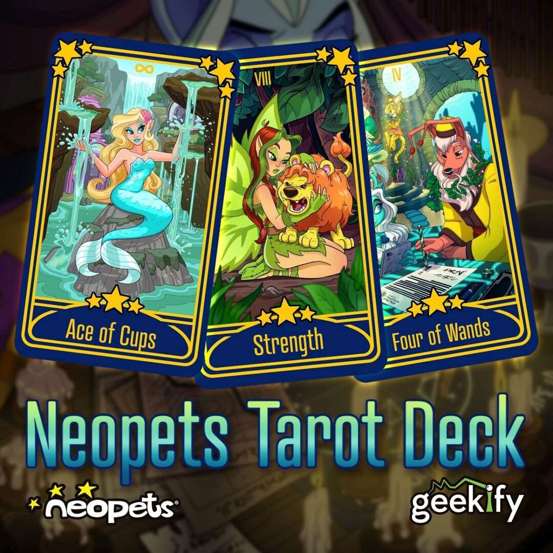Neopets – Tarot and Oracle Deck Set (officially Licensed) - Etsy