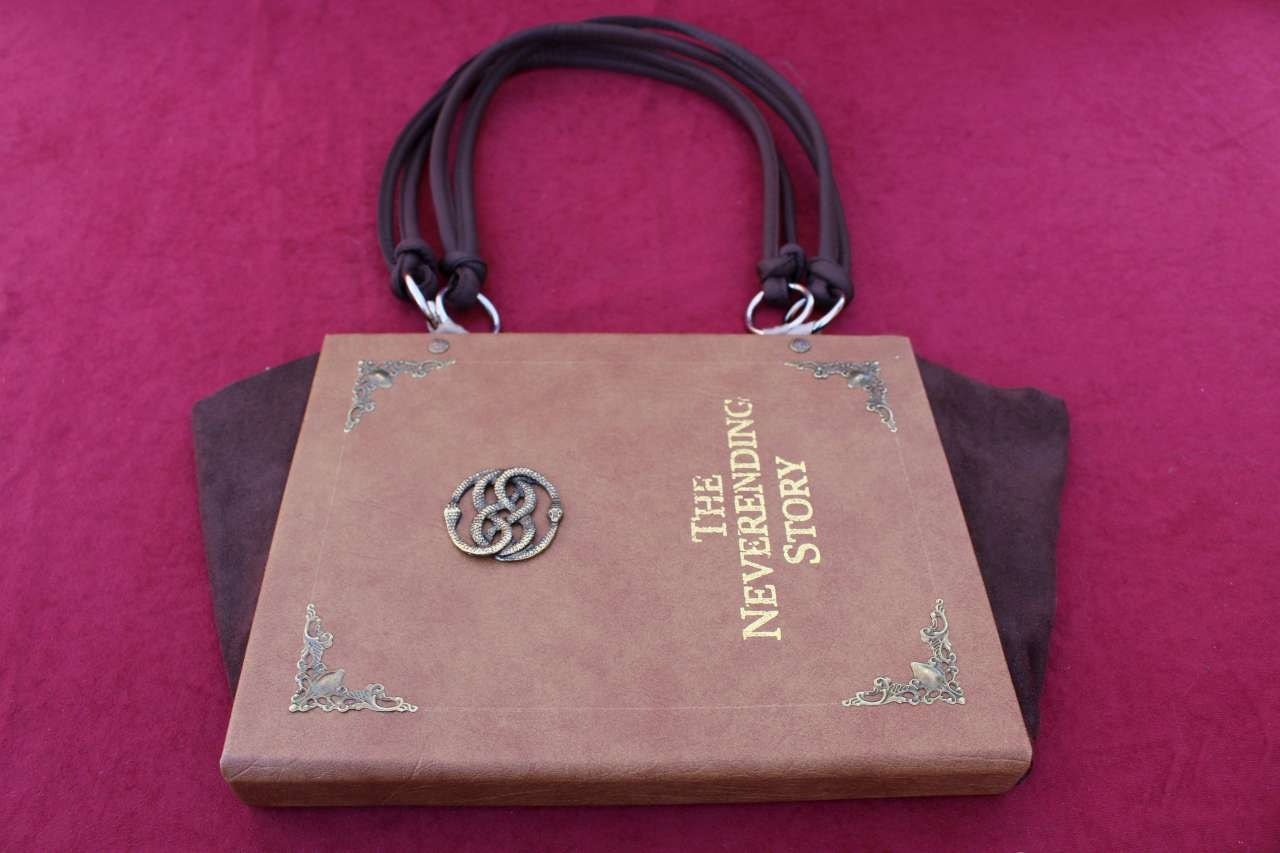 The Neverending Story Hand Bag - Custom Book Auryn Replica / Clutch ...