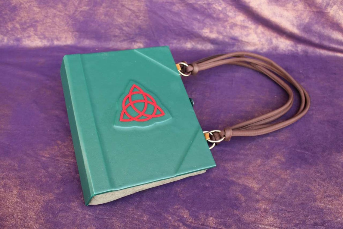 Charmed Book of Shadows Hand Bag - Custom Book Replica / Clutch / Purse ...