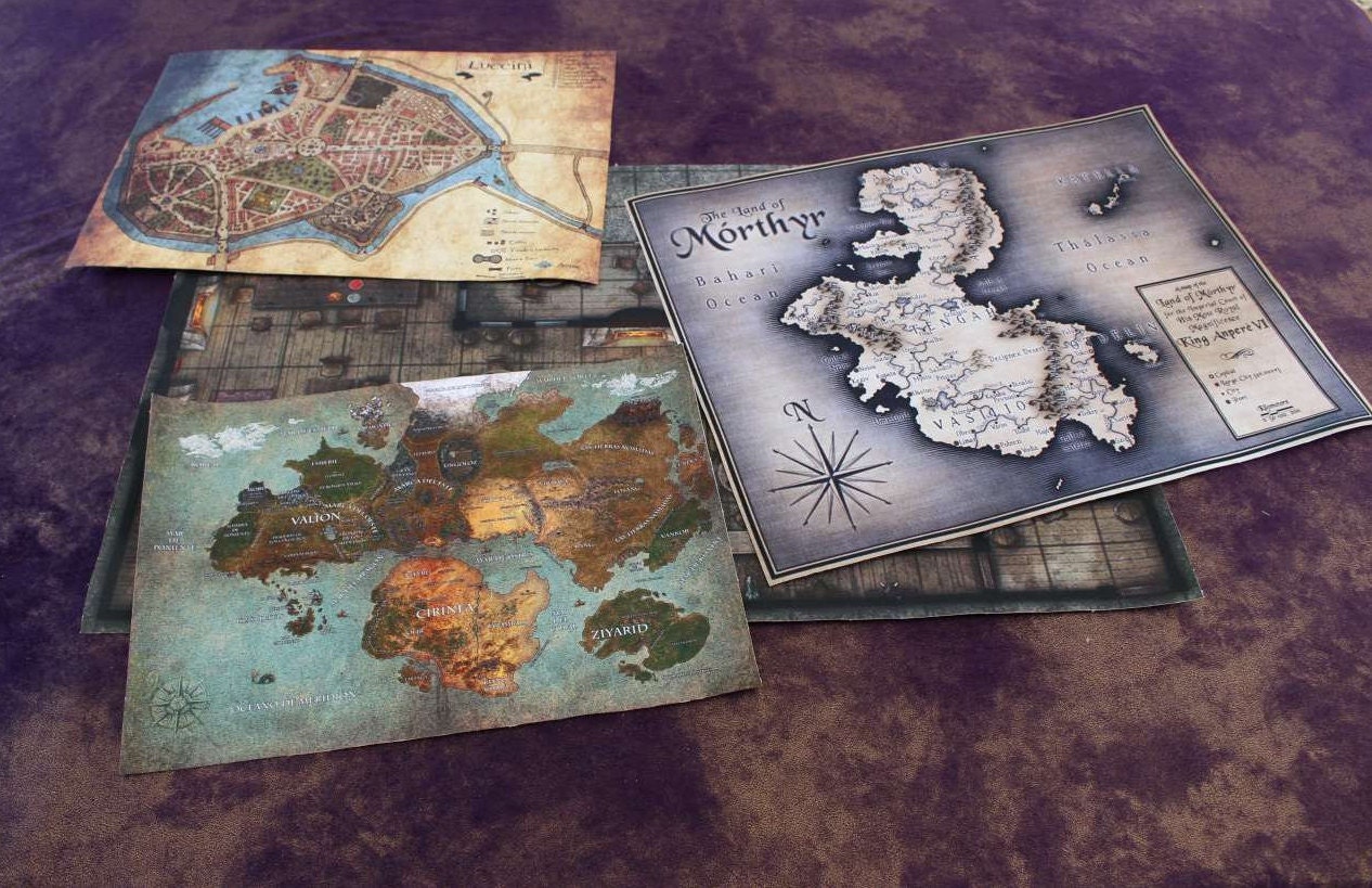 Custom RPG / Game Cloth Map Printing Service - Etsy Canada