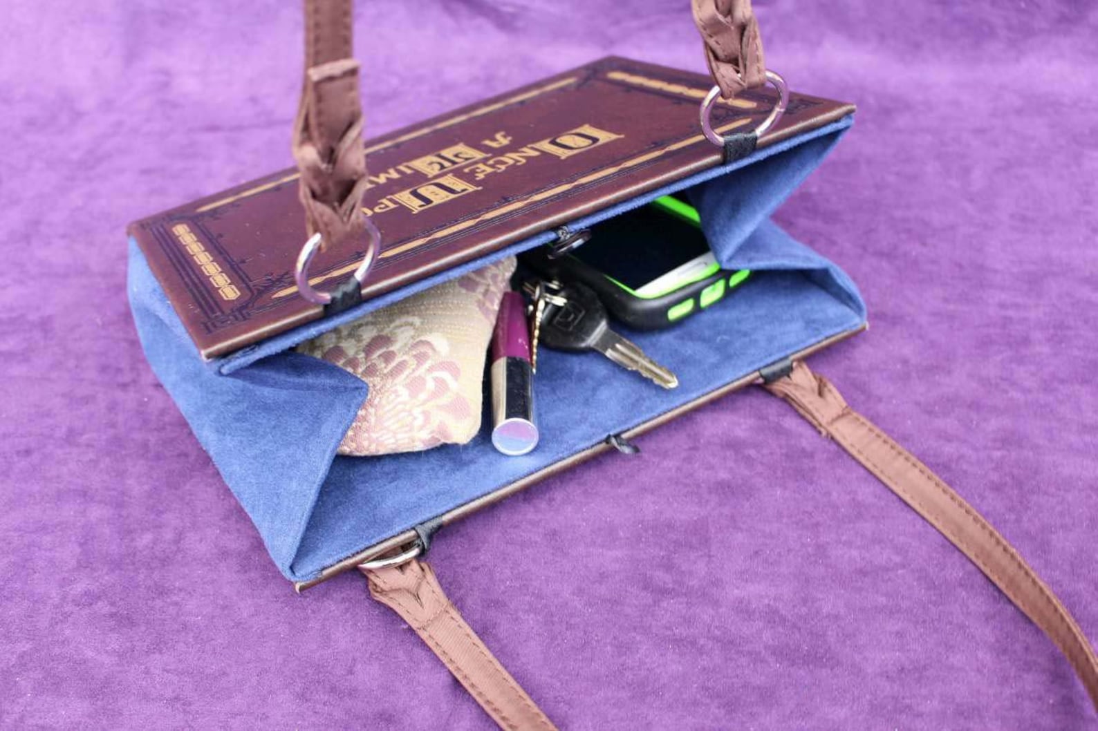 Once Upon A Time Story Book Hand Bag Custom Book Replica / - Etsy