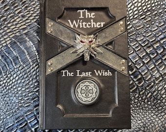 The Witcher 'the Last Wish' by Andrzej Sapkowski Custom Stencil Sprayed ...