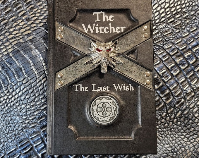 The Witcher 'the Last Wish' by Andrzej Sapkowski Custom Stencil Sprayed ...