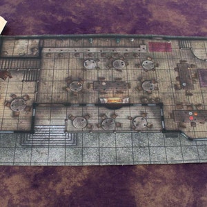 Custom RPG / Game Cloth Map Printing Service - Etsy