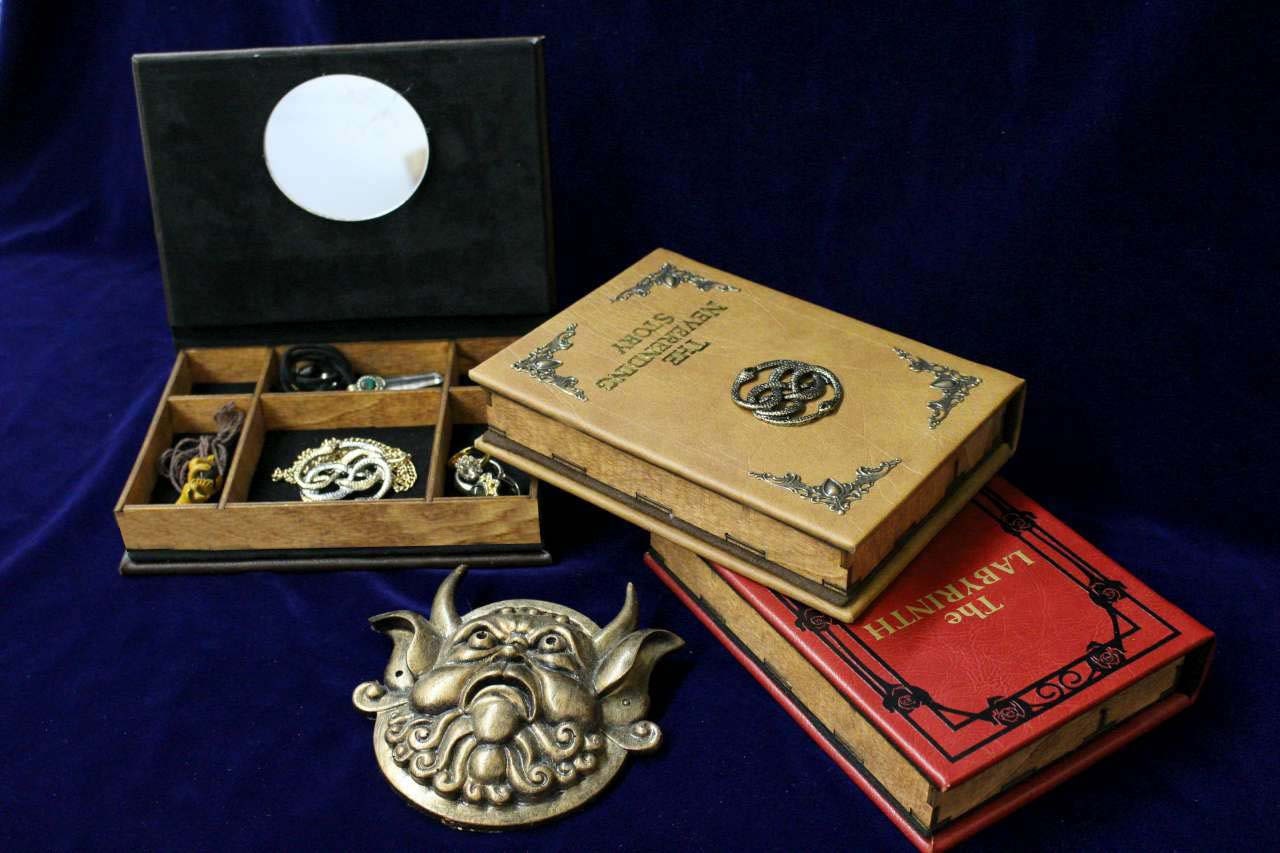 The Neverending Story Jewelry Box Hollow Book Replica Box - Etsy