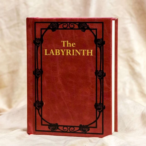 The Labyrinth Red Book Prop Replica - Etsy