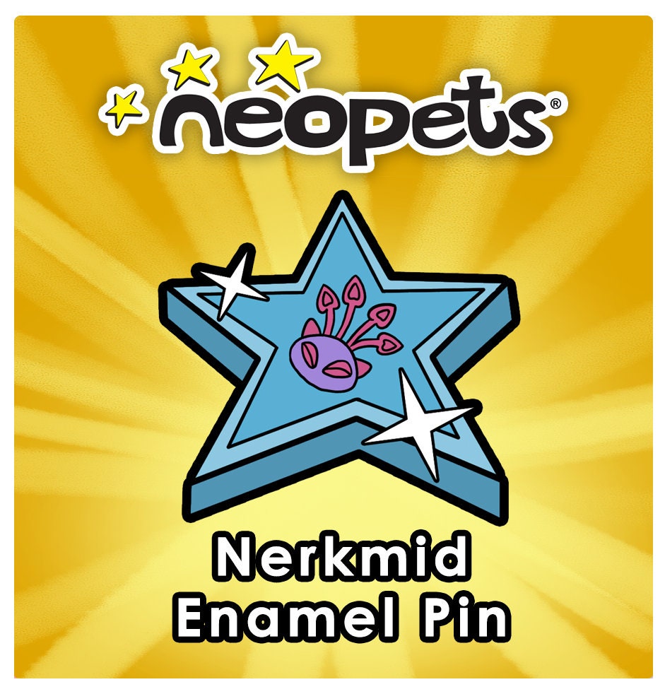 Neopets Nerkmid Enamel Pins V1 officially Licensed | Etsy
