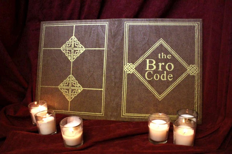 The Bro Code Ereader / Kindle / Ipad / Tablet Cover Inspired - Etsy