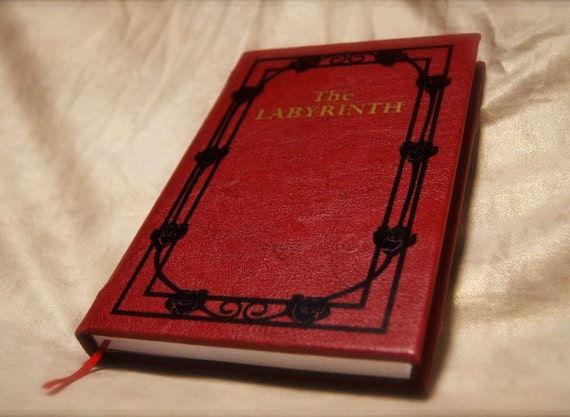The Labyrinth Sarah's Book Replica Leatherbound - Etsy