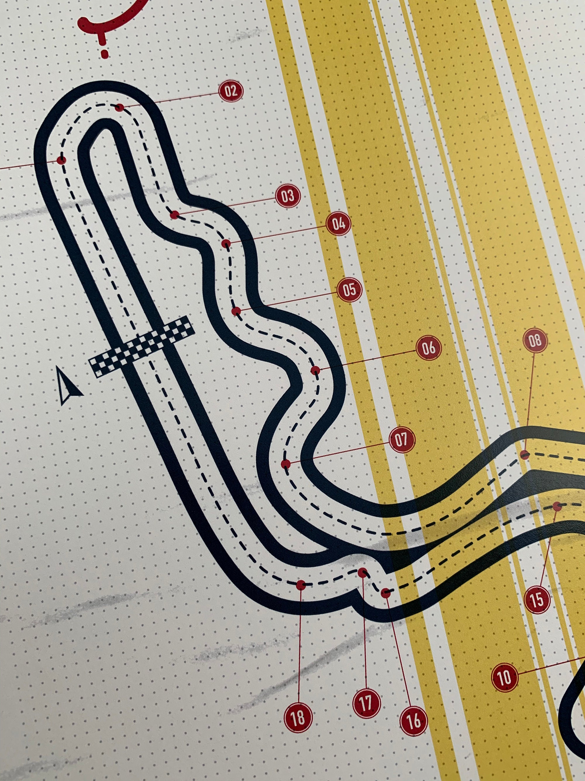 Formula 1 Racetrack Downloadable Poster: Japanese Track - Etsy