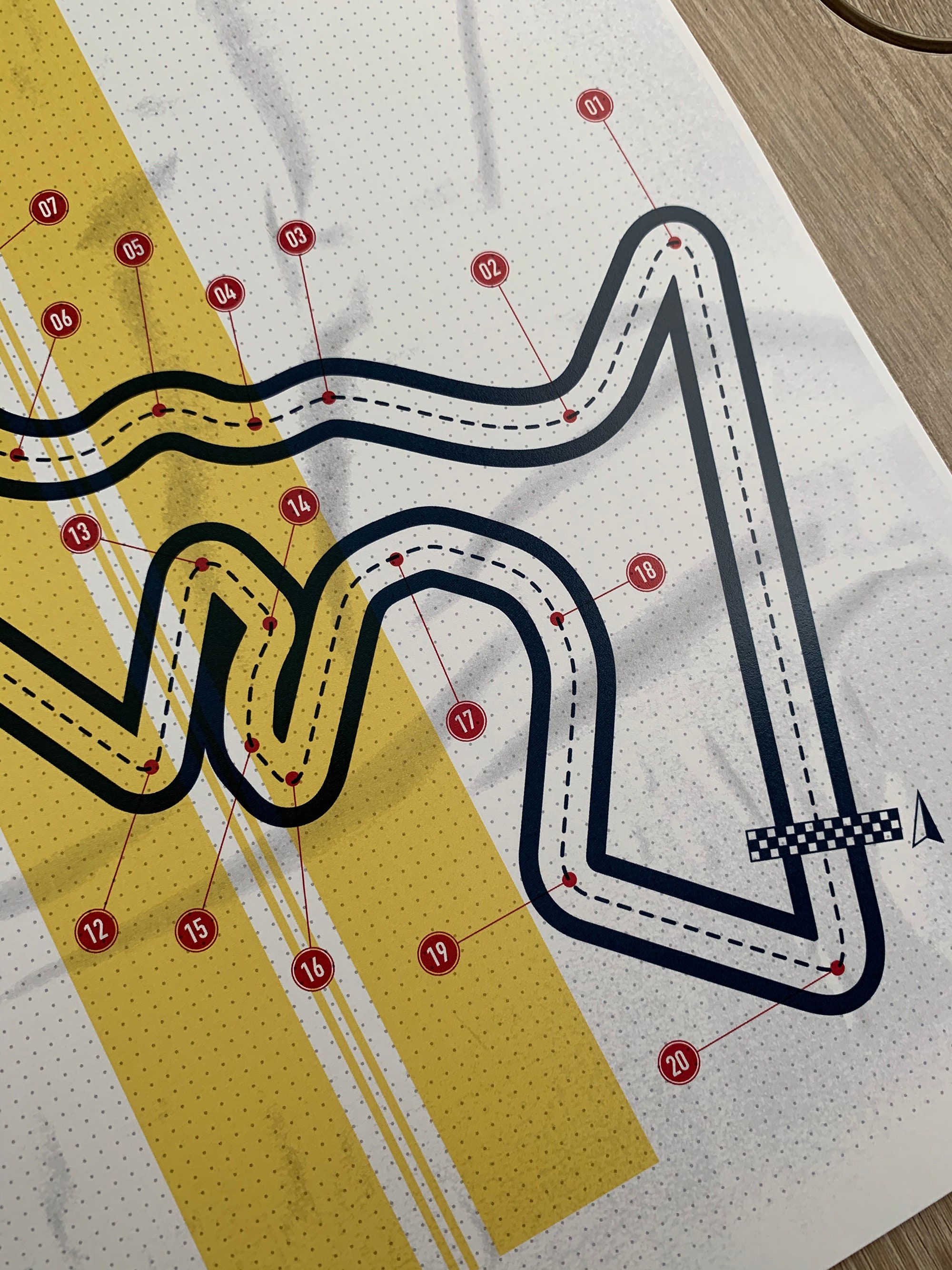 Formula 1 Racetrack Downloadable Poster: United States Track - Etsy