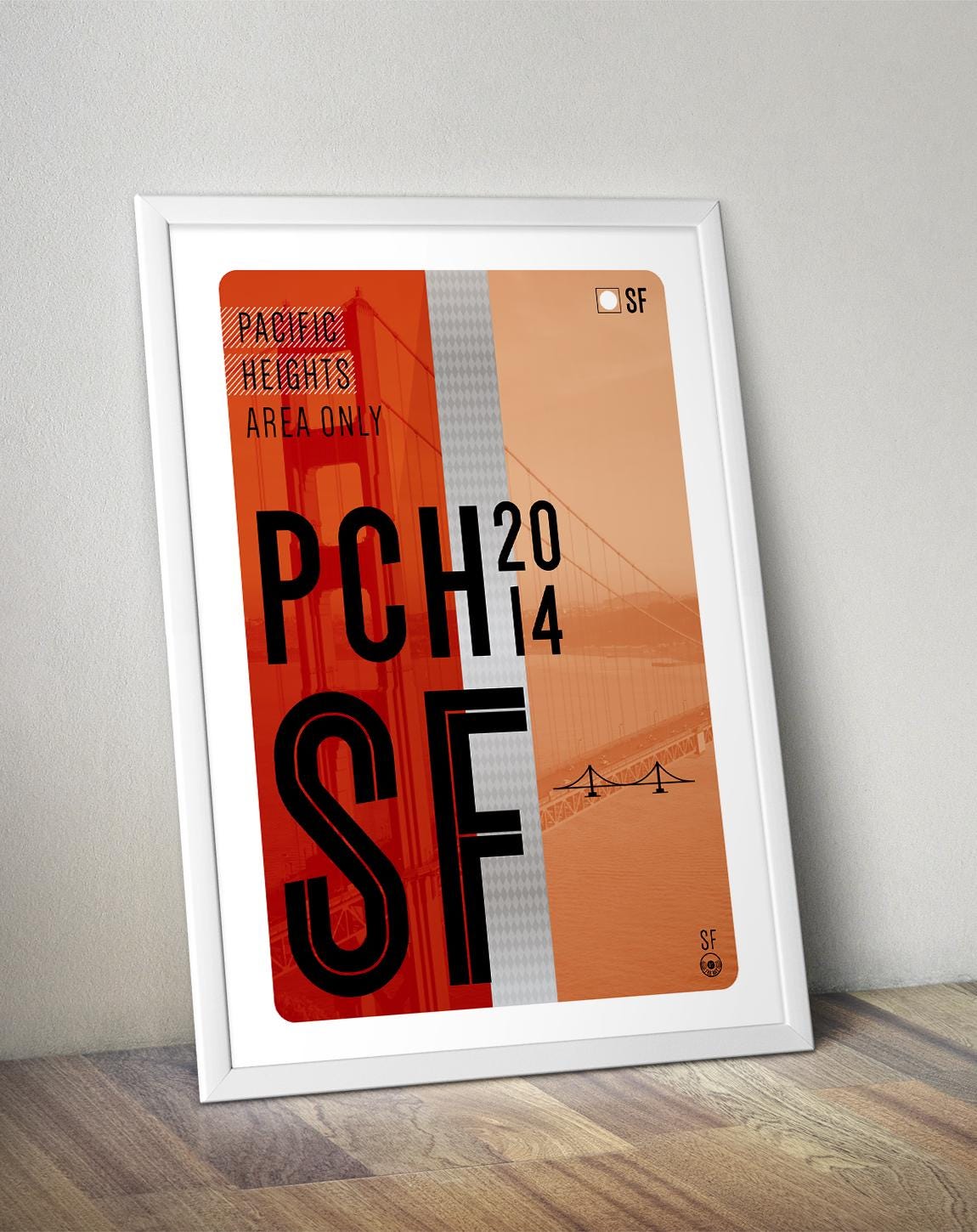 San Francisco Downloadable Muni Poster: Pacific Heights - Etsy