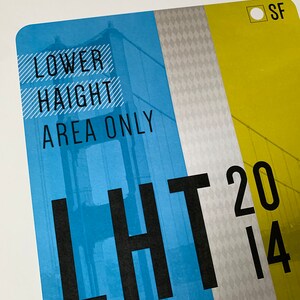 SF Muni Poster: Lower Haight - Etsy