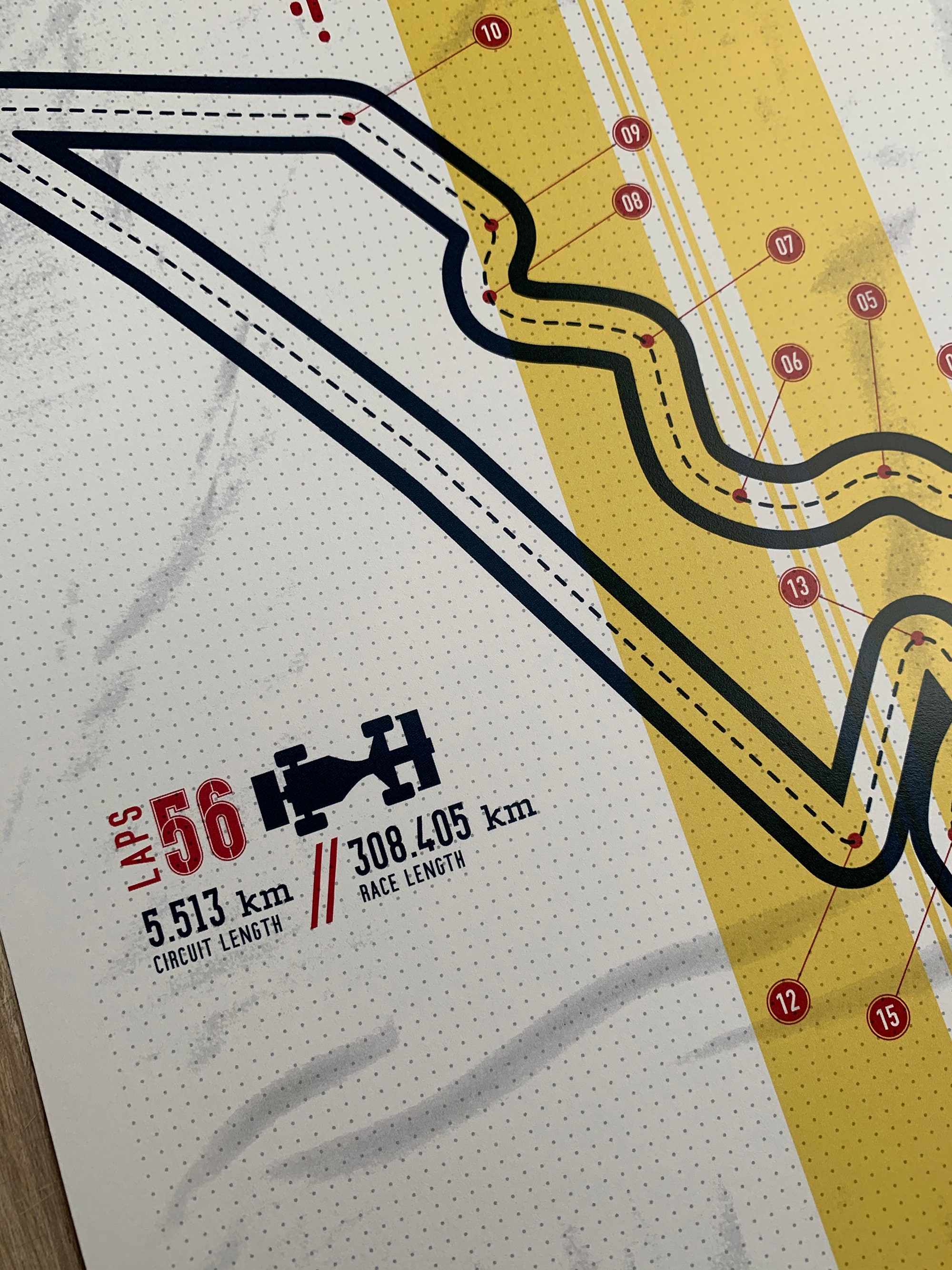 Formula 1 Racetrack Downloadable Poster: United States Track - Etsy