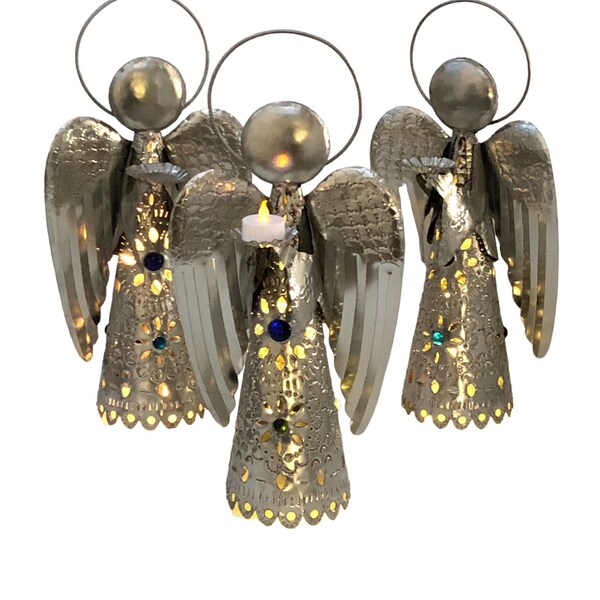 Tin Angel Wings - Etsy