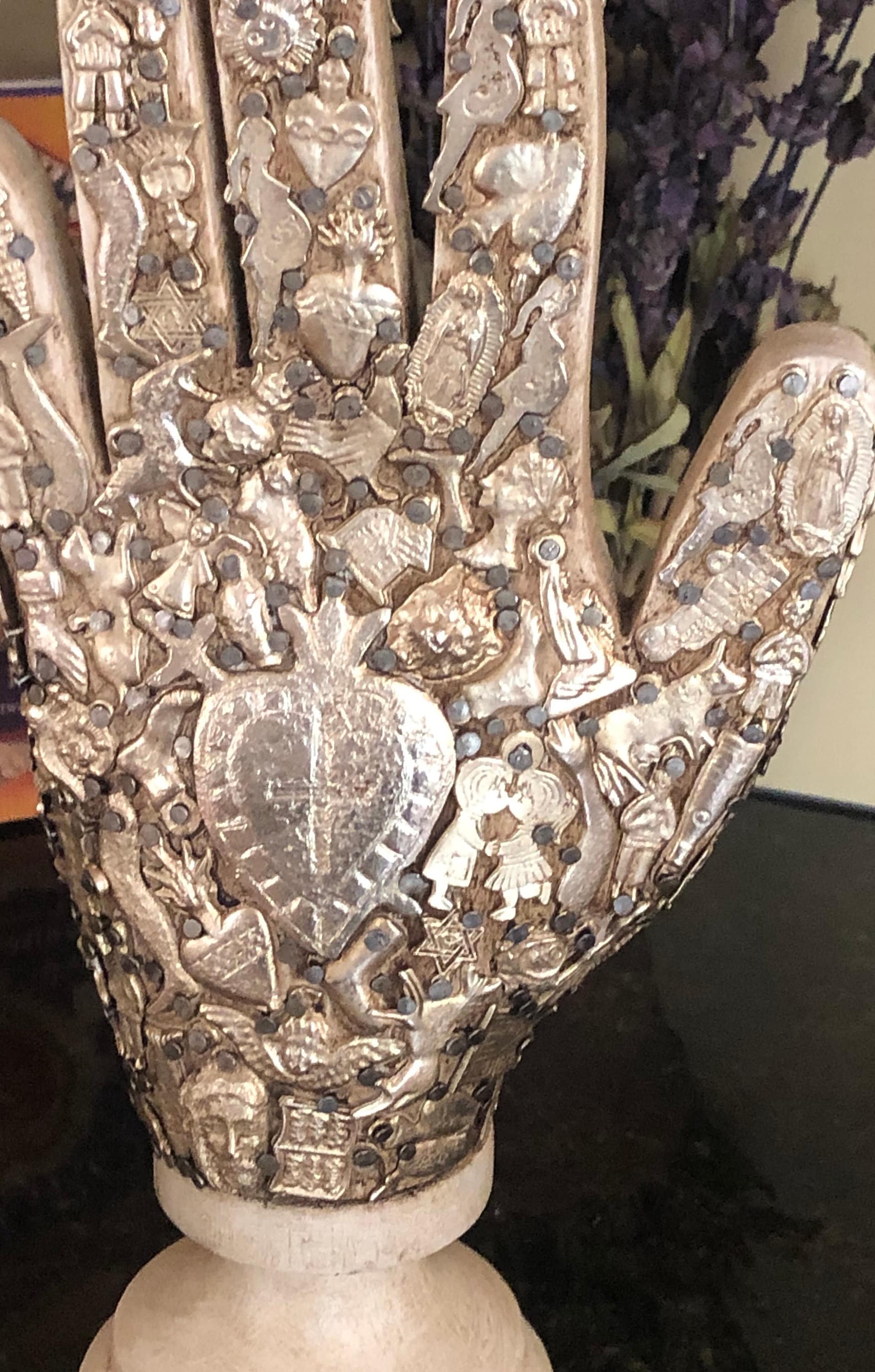 MILAGROS HAND on Base, Blue