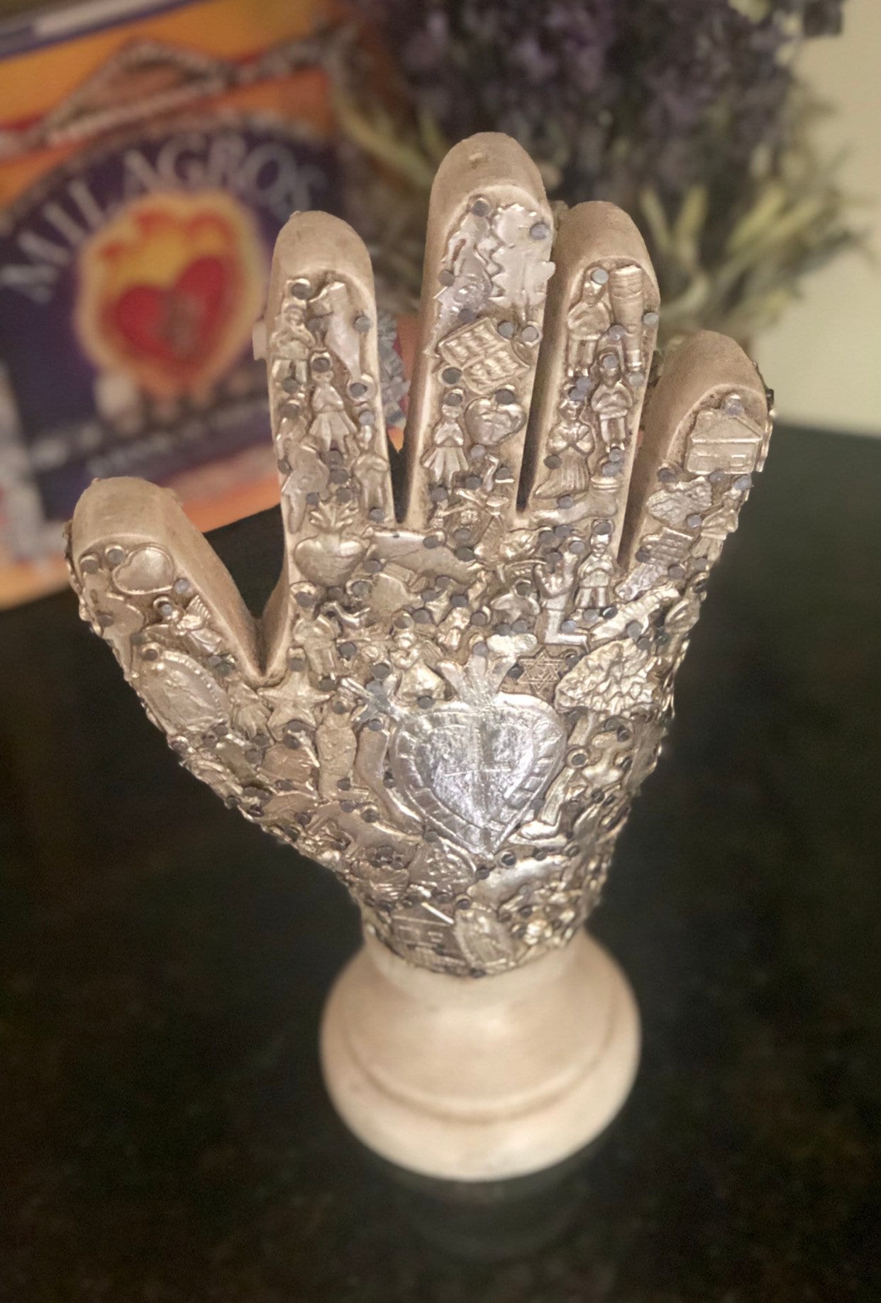MILAGROS HAND on Base, Blue