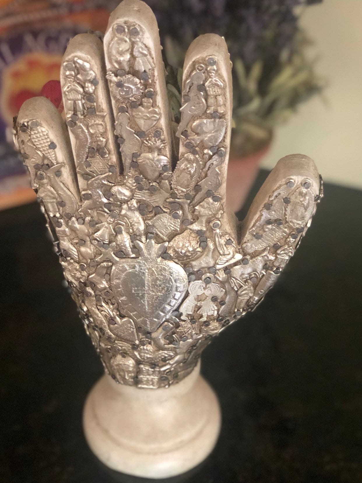 MILAGROS HAND on Base, Blue
