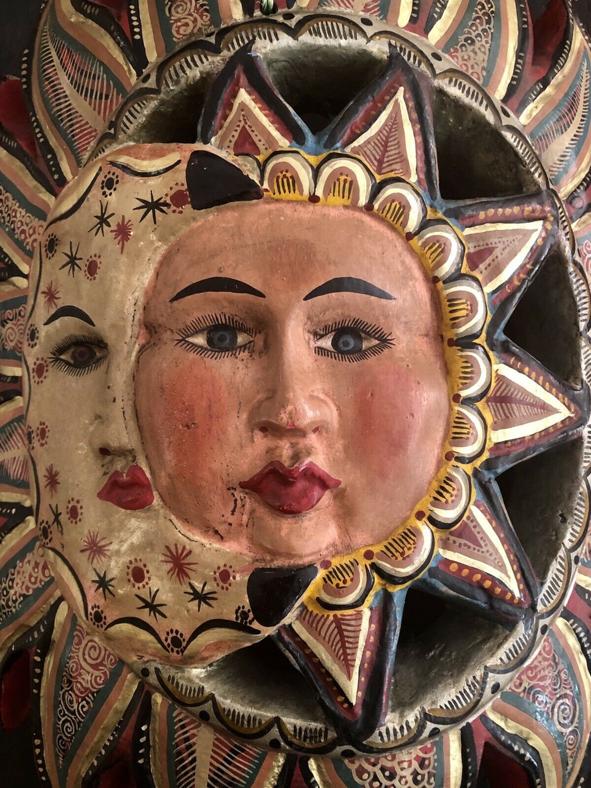 Carved Wood Eclipse XLG 15”