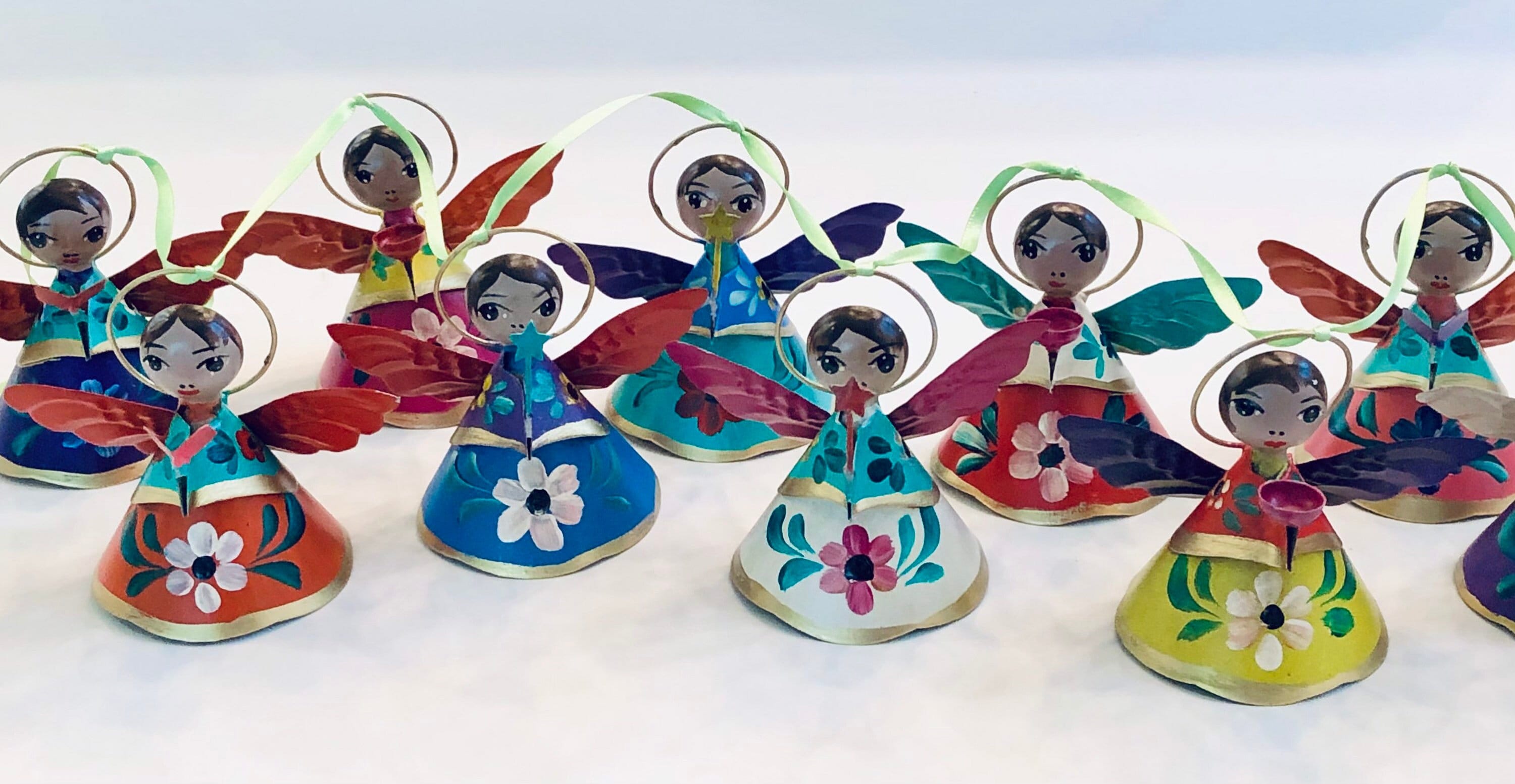 Mexican Tin Vintage Ornaments - Etsy