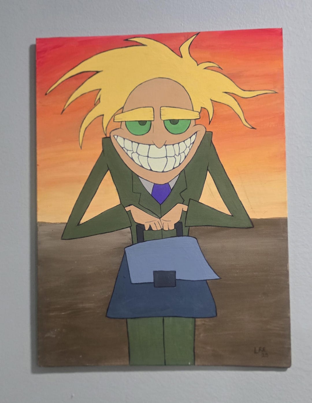 Fred (courage the Cowardly Dog) - Etsy