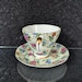 Vintage LEFTON Chintz Floral Hand Painted Teacup & Saucer, #2119 ...