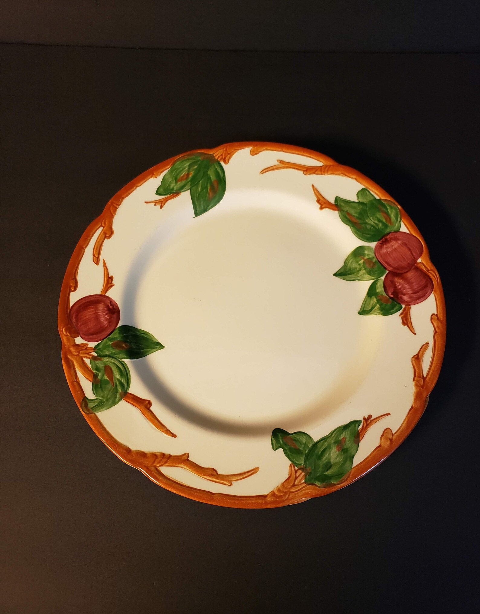 FRANCISCAN Ware Apple Pattern 10 5/8 Dinner Plate | Etsy