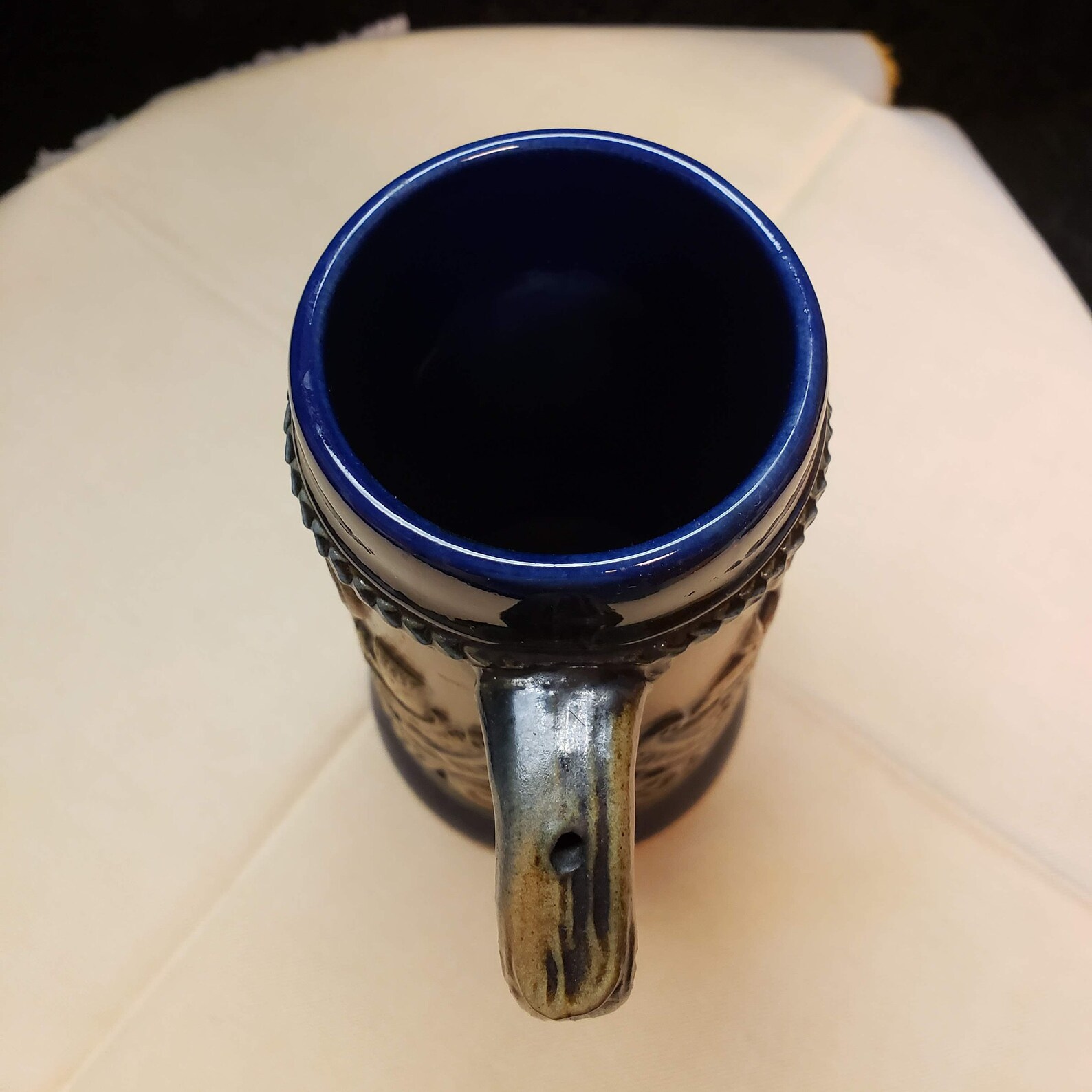 GERZ German Stein, 1970's West German Stone, Open Stein, Ein Gutter ...