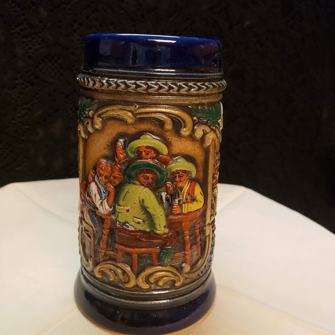 GERZ German Stein, 1970's West German Stone, Open Stein, Ein Gutter ...