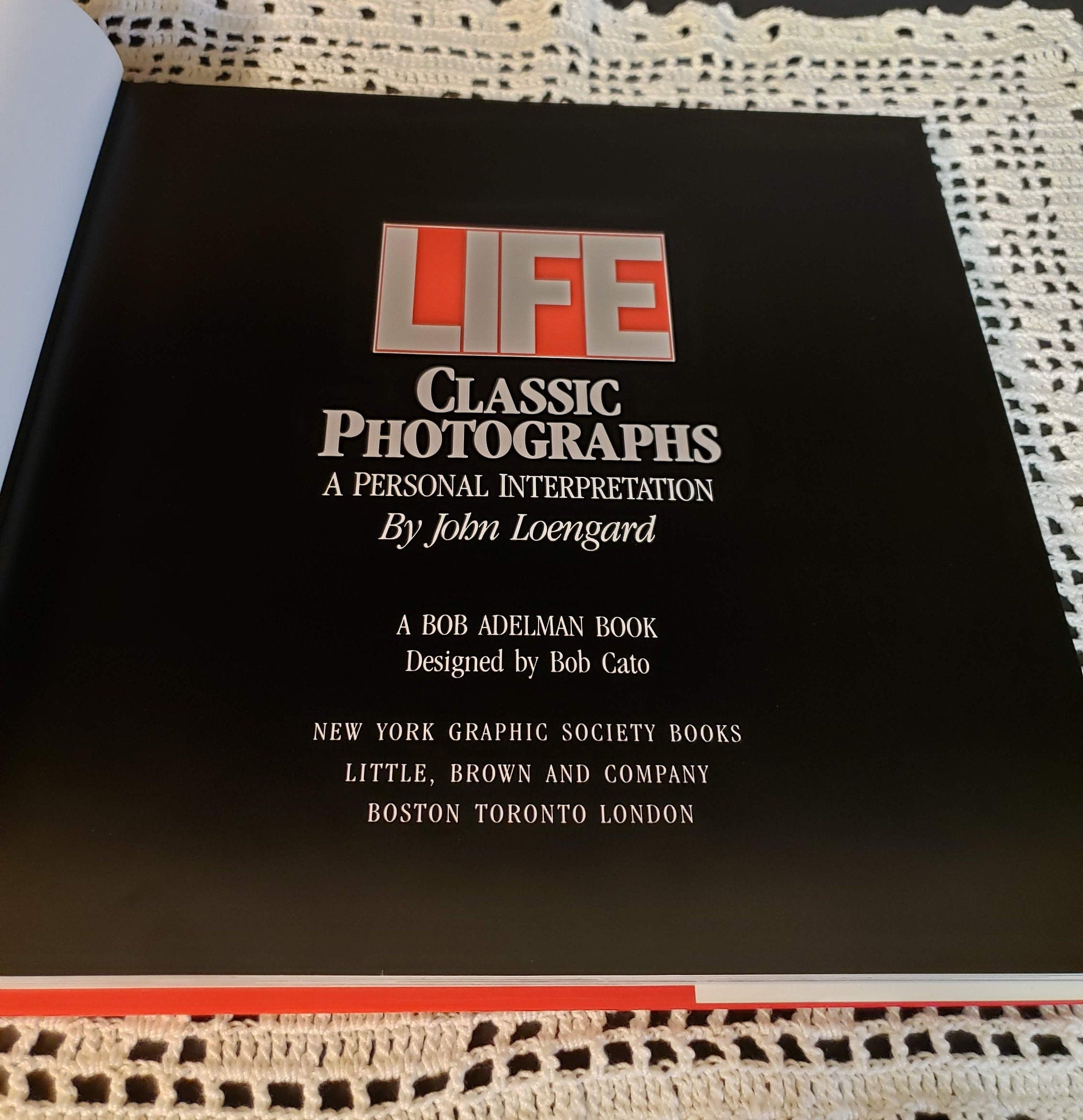 LIFE Classic Photographs, John Loengard, 1988 ART Coffee Table Book ...