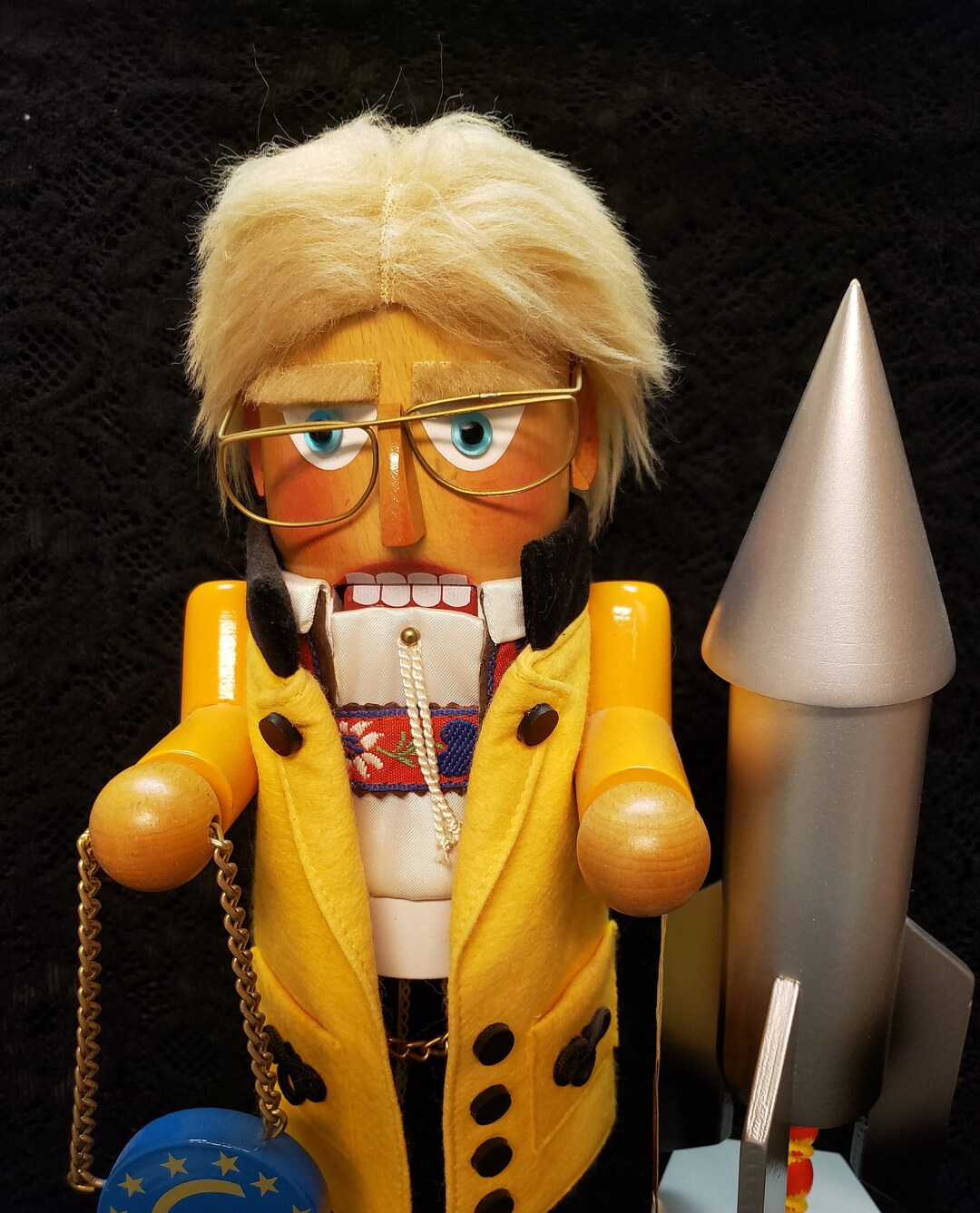 Steinbach Millennium Nutcracker: Professor, Computer, Rocket Ship, Ltd ...